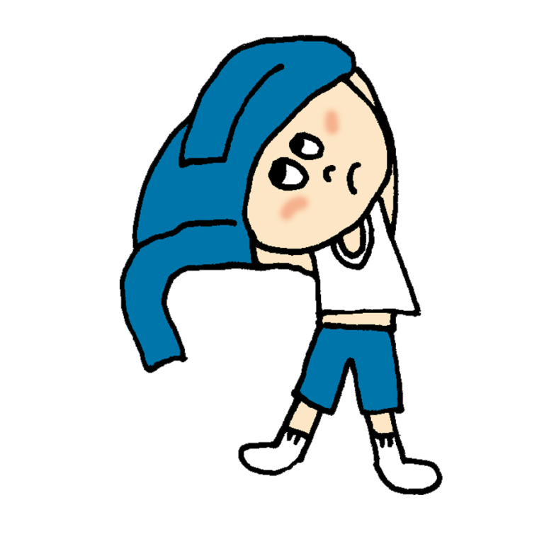 着替えをする子供のかわいいイラスト画像素材(無料 フリー)
